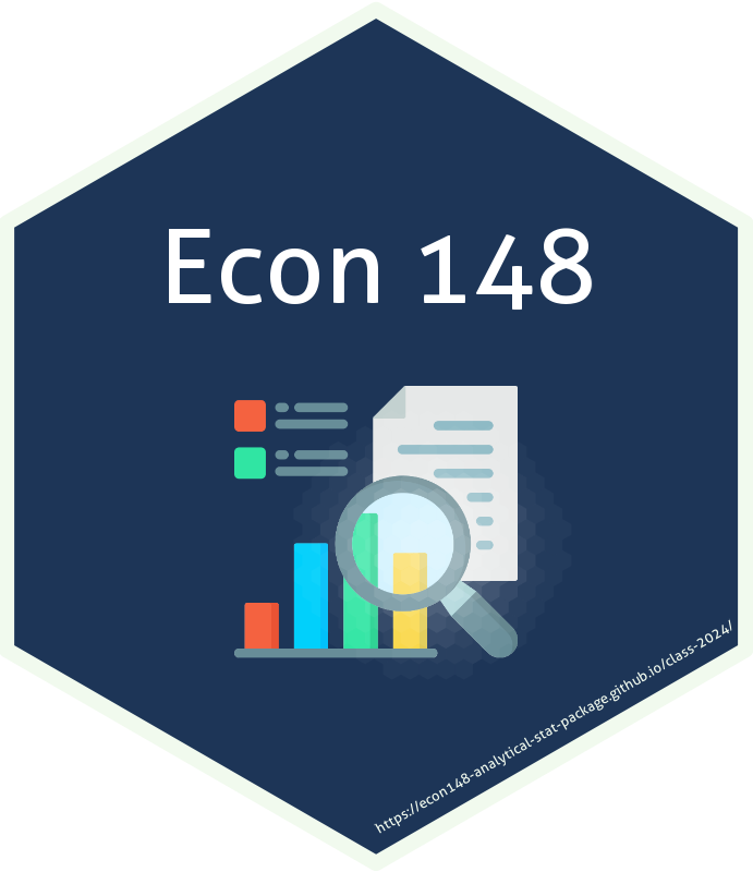 Econ 148: Analytical and statistical packages for economics 1 – Econ 148